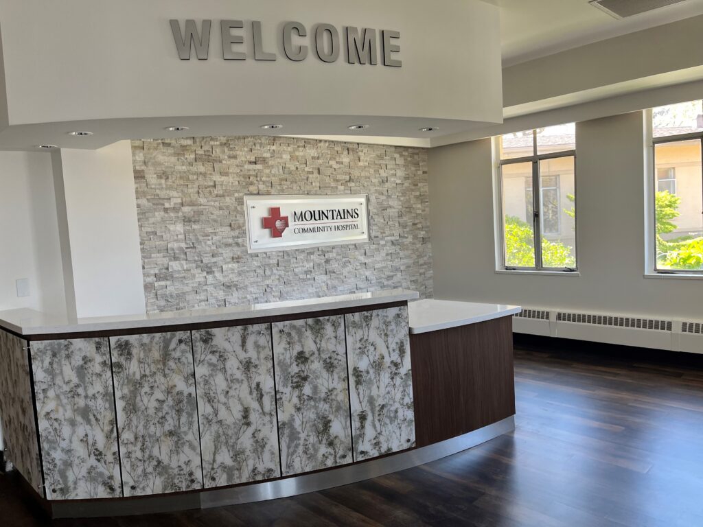 Registration Desk Now Open | Mountains Community Hospital